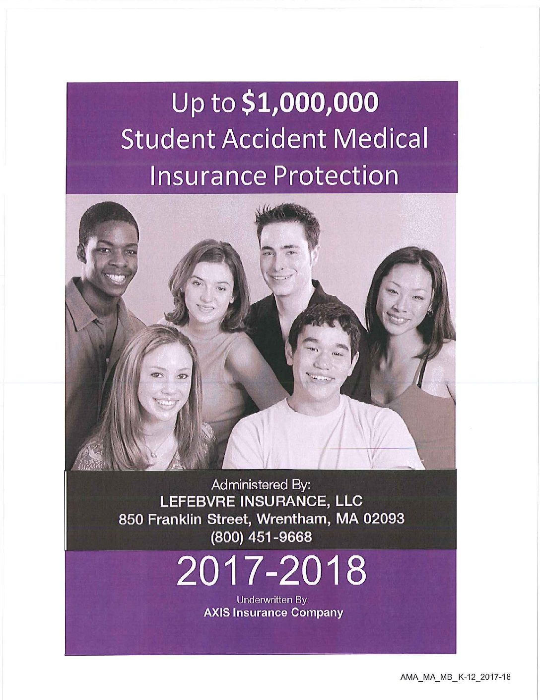 Student Accident Medical Insurance Protection - St. Pius X School